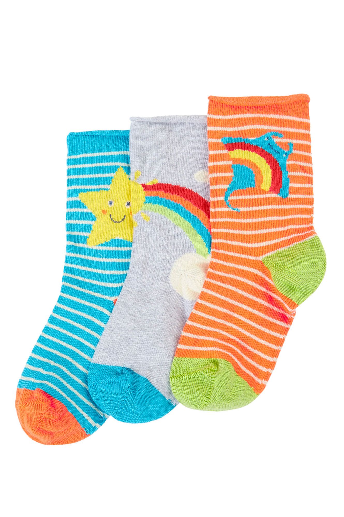 Little Roly Bamboo 3 Pack Socks